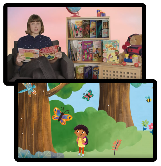 Examples of Bug Club Shared Reading videos