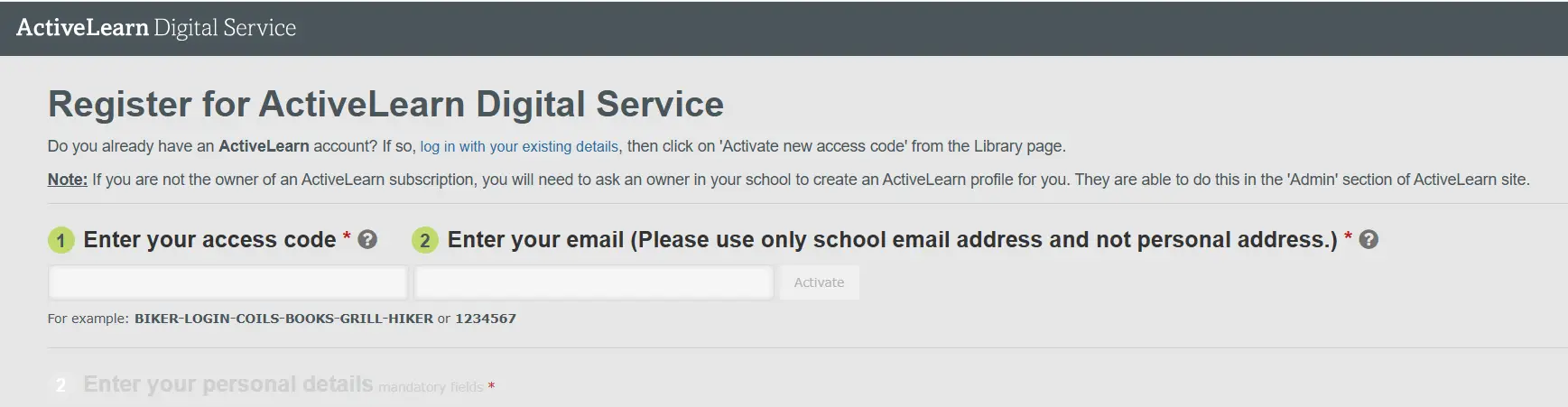 Fill in your name, desired username, email address, and desired password.