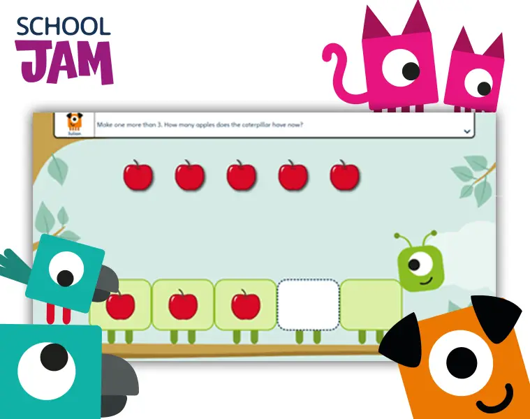 Image of a School Jam game being played