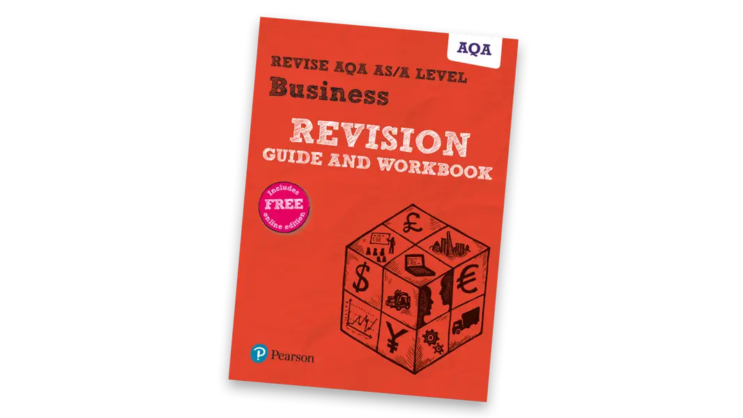 Revise AQA A level Business cover