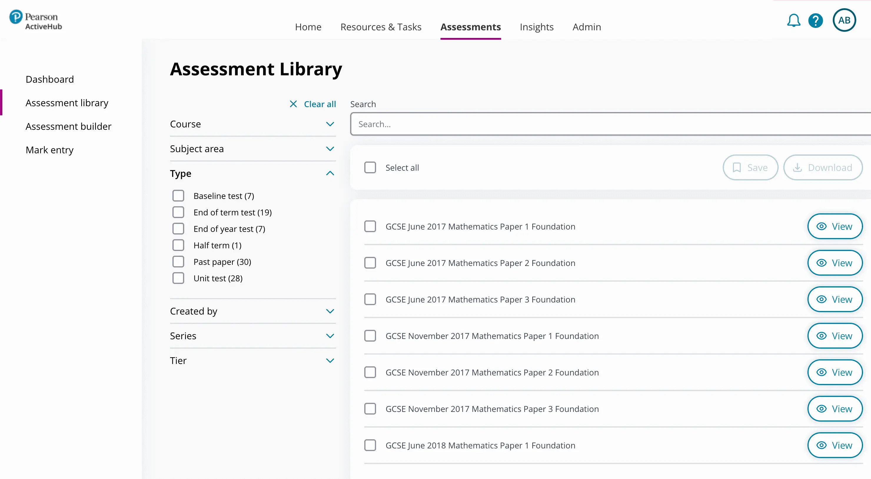 Adaptable assessments that link to your curriculum