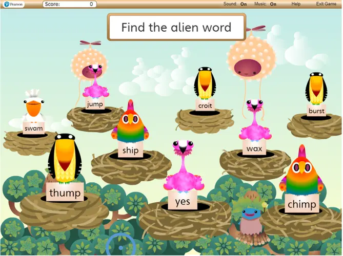 Find the alien word