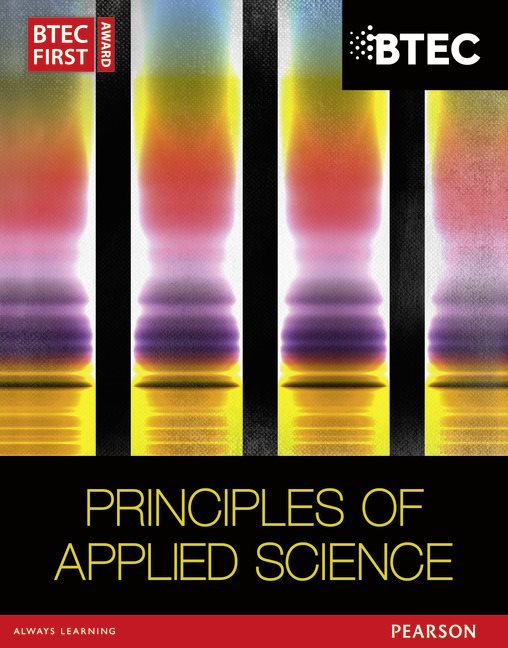 BTEC First in Applied Science Student Book cover
